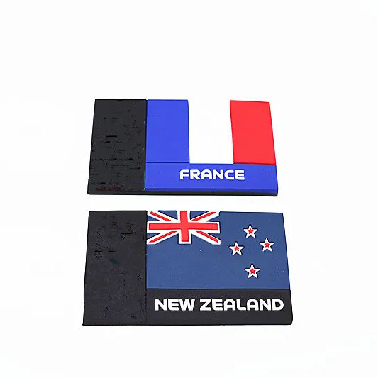 Different Country Flag 2D Soft Rubber Customized Size Digital Printing ...