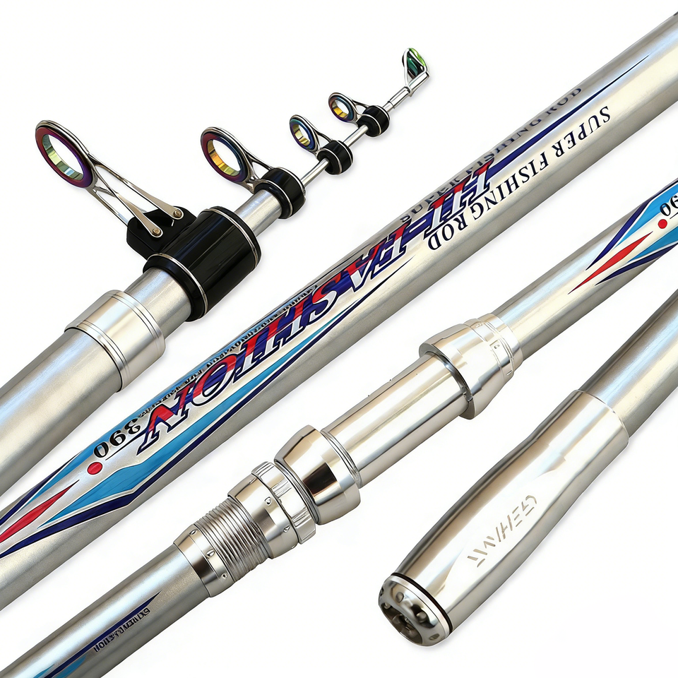 Long Casting Fishing Rod Extra Fast Action Ceramic Guides Composite ...