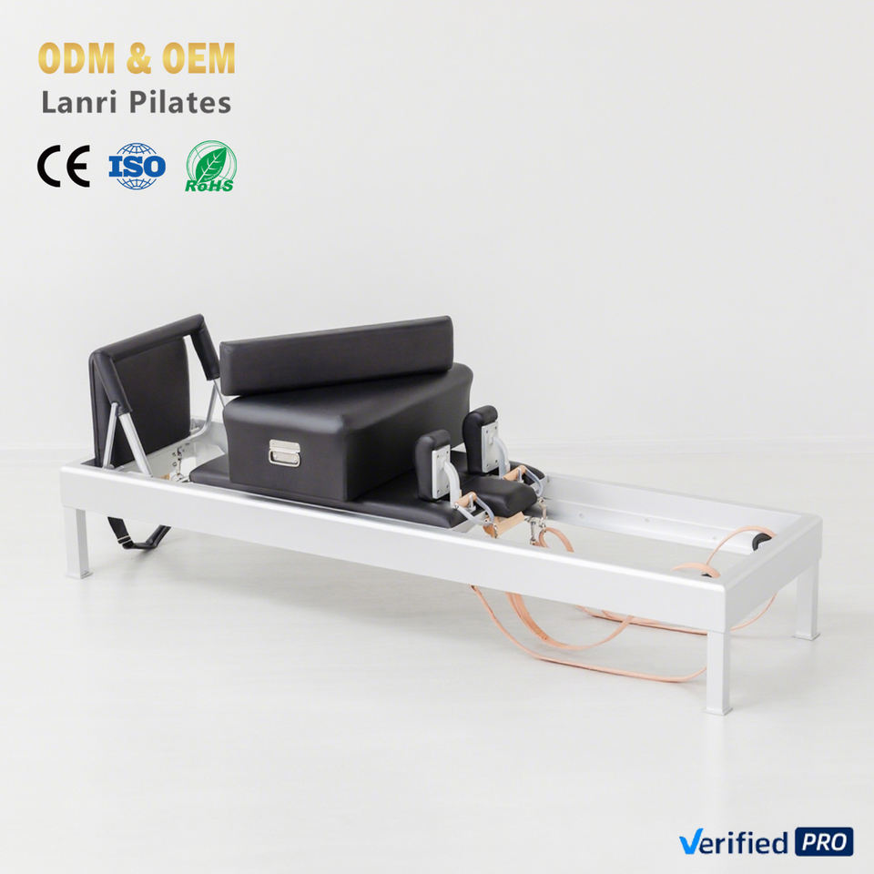 Premium Classical Style Commercial Pilates Reformer Machine Aluminum ...