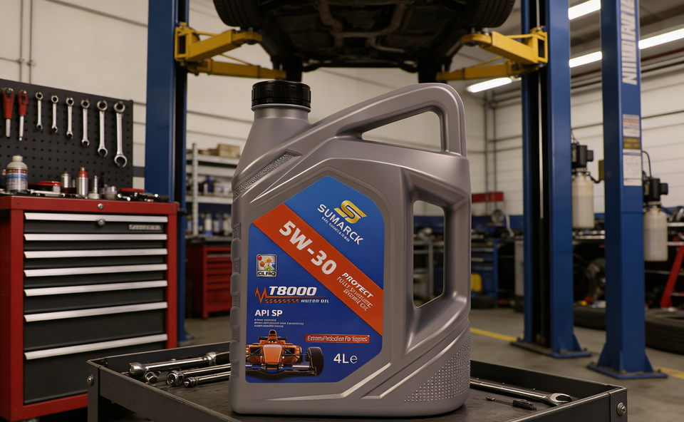 SUMARCK/OEM Auto Engine Oil SP 5W30 Fully Synthetic Premium Grade Base ...
