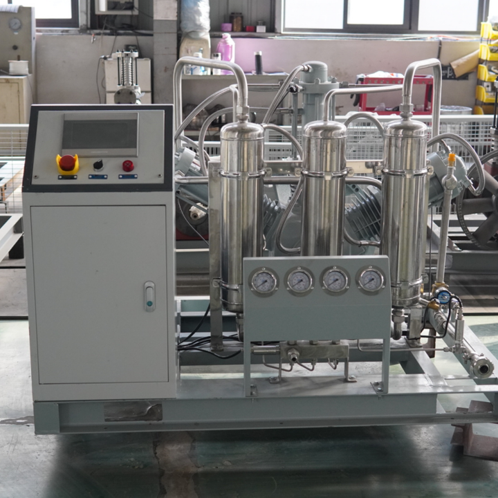 AZBEL Long Life Service Argon Compressor Booster Stably Boosting Ar Gas ...
