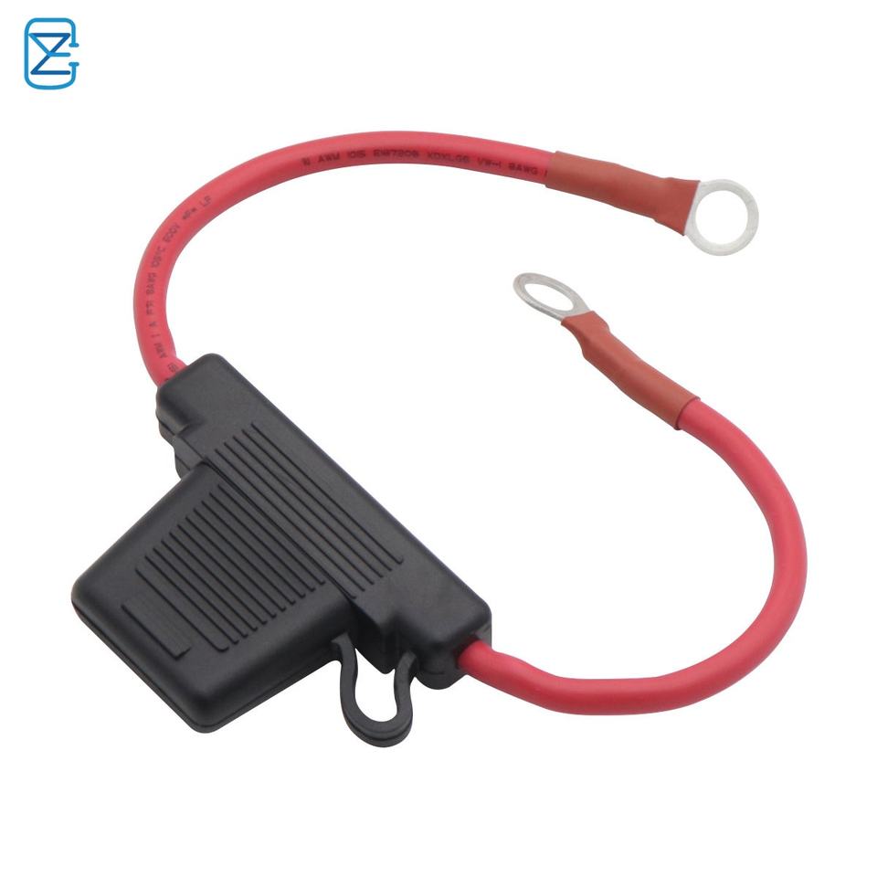 32V Copper and Plastic 10AWG Maxi Blade Fuse Box Automotive Inline ...