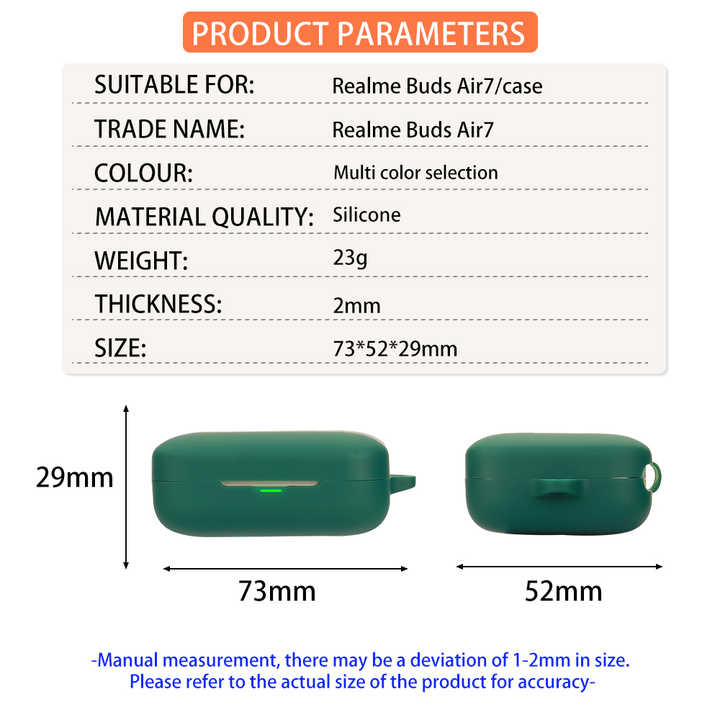 Wholesale Earphone Case for Realme Buds Air7,Silicone Buds Case ...