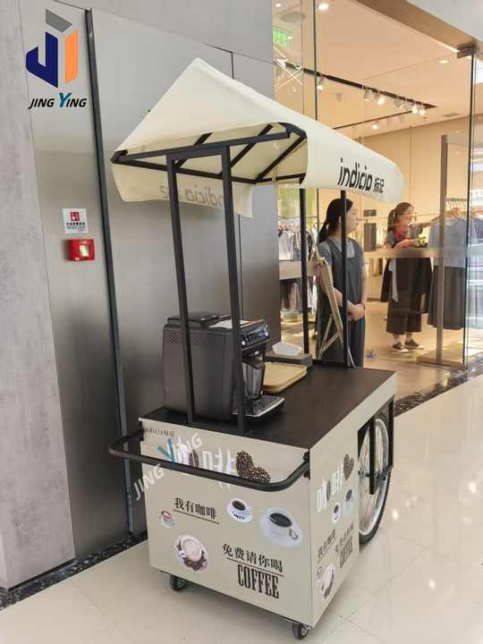 Small Night Market Stall Mobile Snack Booth Foldable Food Kiosk ...