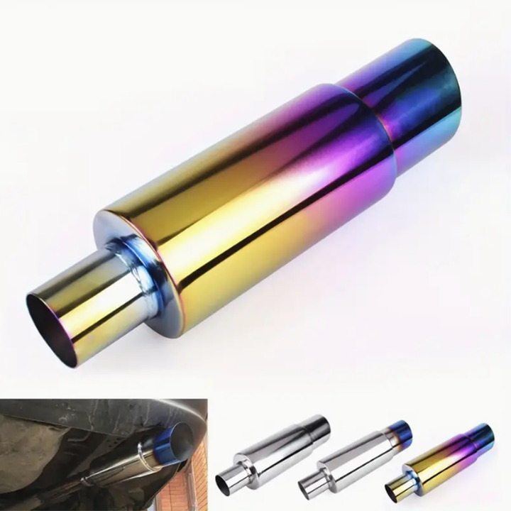High Quality Car Auto Exhaust Muffler Tip Stainless Steel Pipe Modified ...