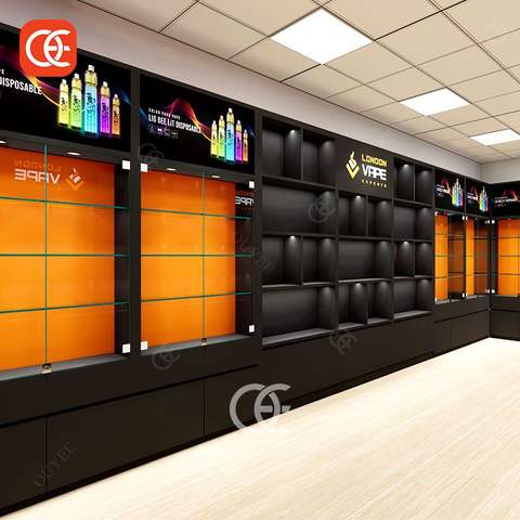 Customized Retail Camera Accessories Shop Furniture Display Showcase ...