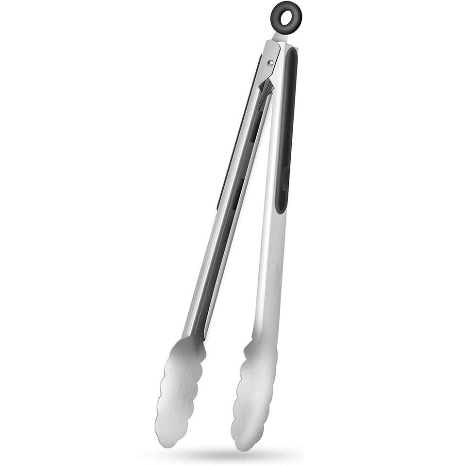 Stainless Steel Serving Tongs - Durable Kitchen Utensils