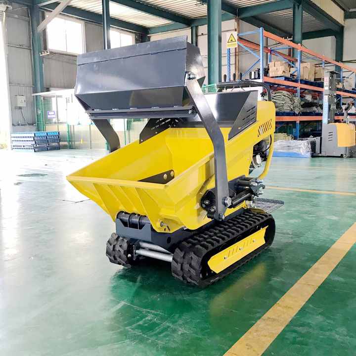 0.5 Ton Mini Crawler Dumper Compact Hydraulic Rubber Track Dump Truck ...