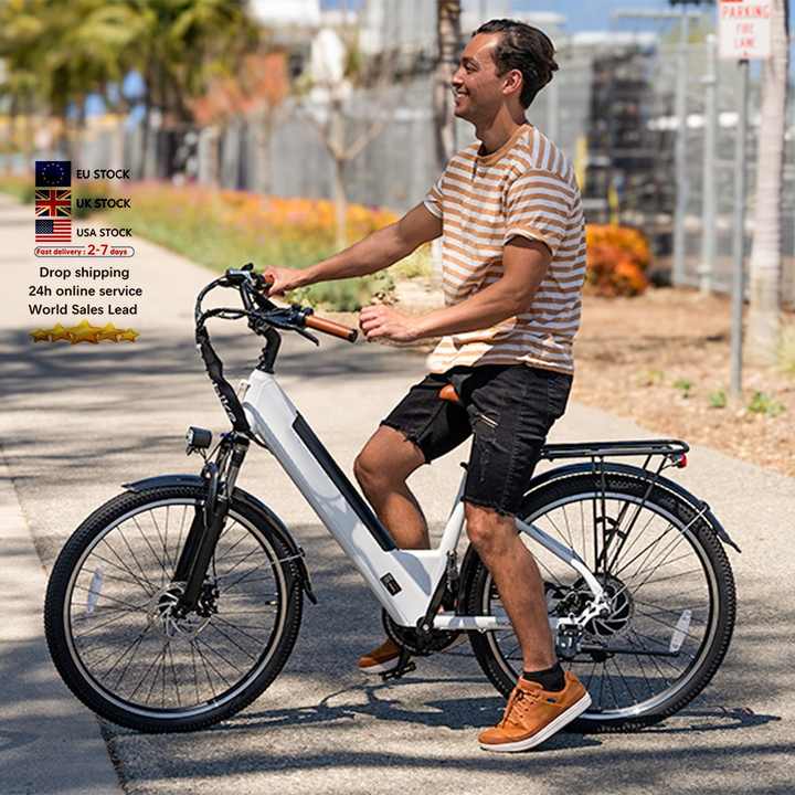 VOMO CS20 Ebike - Vintage Electric Bike with 7 Speed Gear