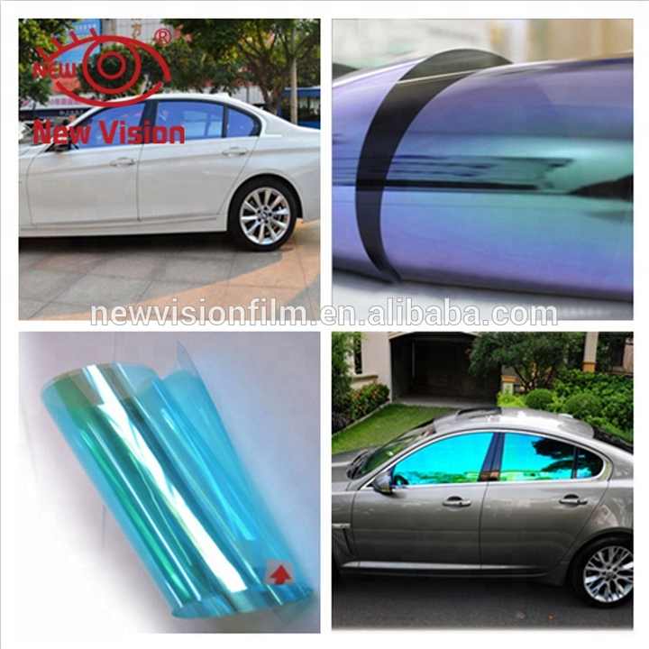 New Style Color Changing Chameleon Purple Car Window Tint Film