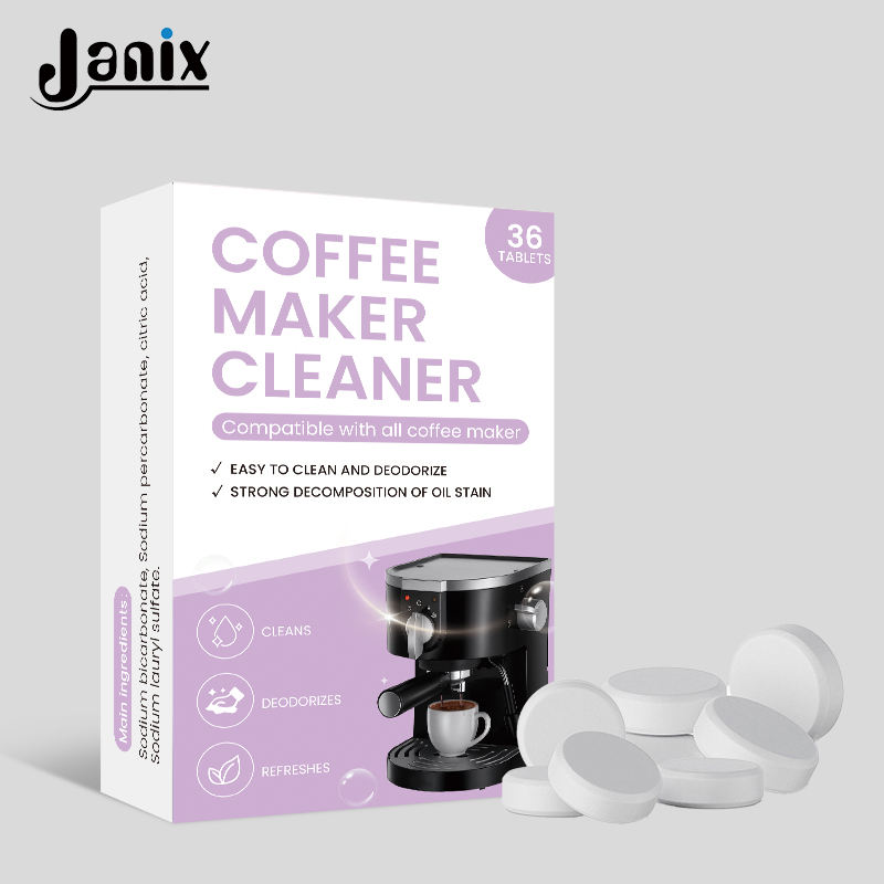 Eco-friendly Coffee Machine Effervescent Tablets Fast Descaling for ...