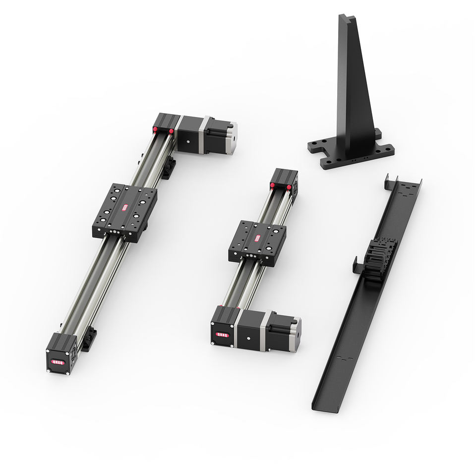 QRXQ RXP45-YZ-105 Axis Slide Table T-Type Linear Guide Motor Gantry ...