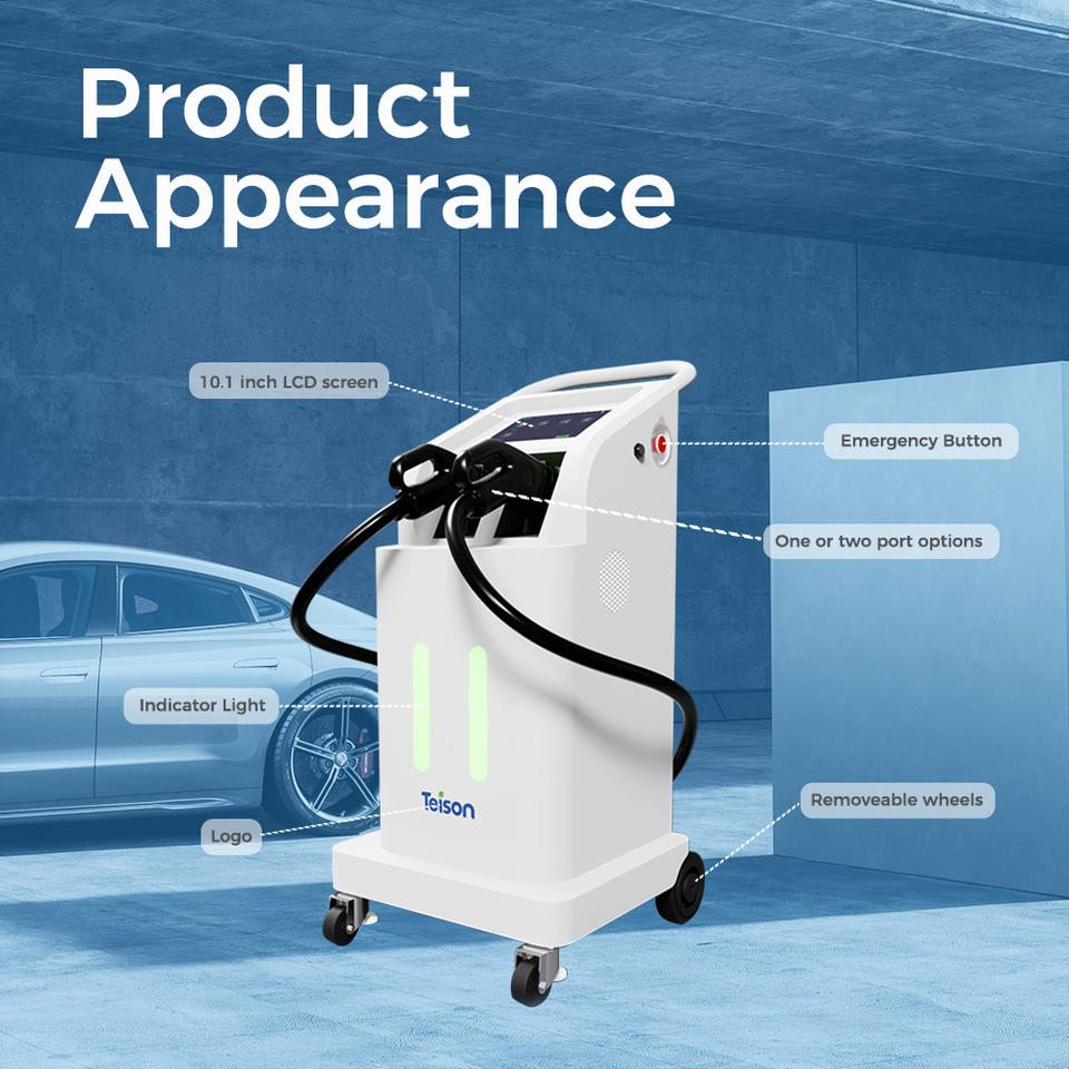 Teison 40KW Portable DC Charger - Fast EV Charging Solution