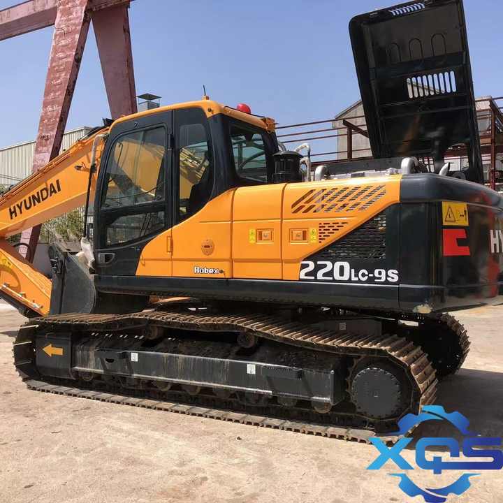 Second-Hand 22 Ton Hyundai 220 Excavator Original 220lc Crawler Used ...