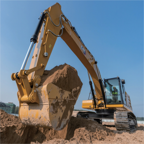 CAT 333 TJT00333 Noise-Reduced Excavators for Sensitive Areas Low Hour ...