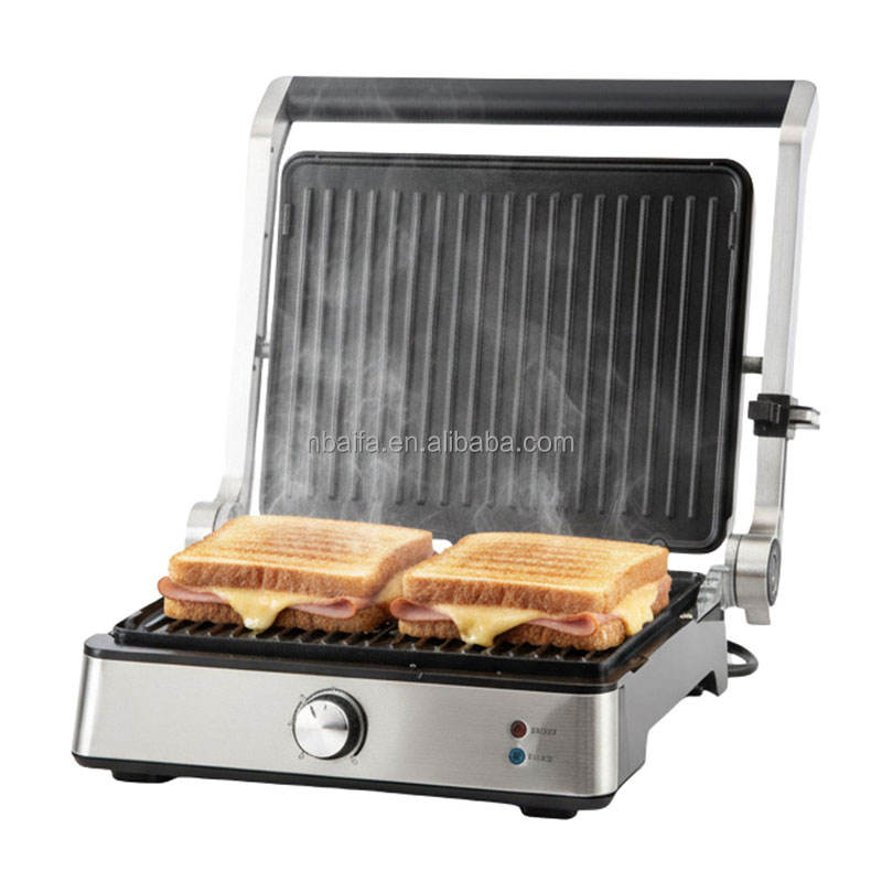 Aifa Popular 1500W Contact Press Electric Grill 2 Slice Portable ...