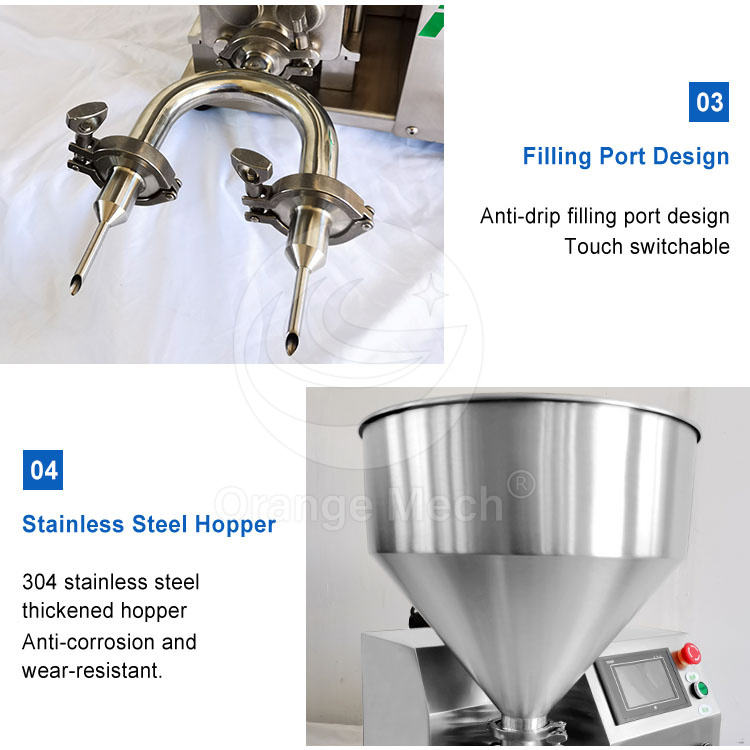 ORME Pastry Donut Fill Injector Make Puff Fill Machine Chocolate and ...