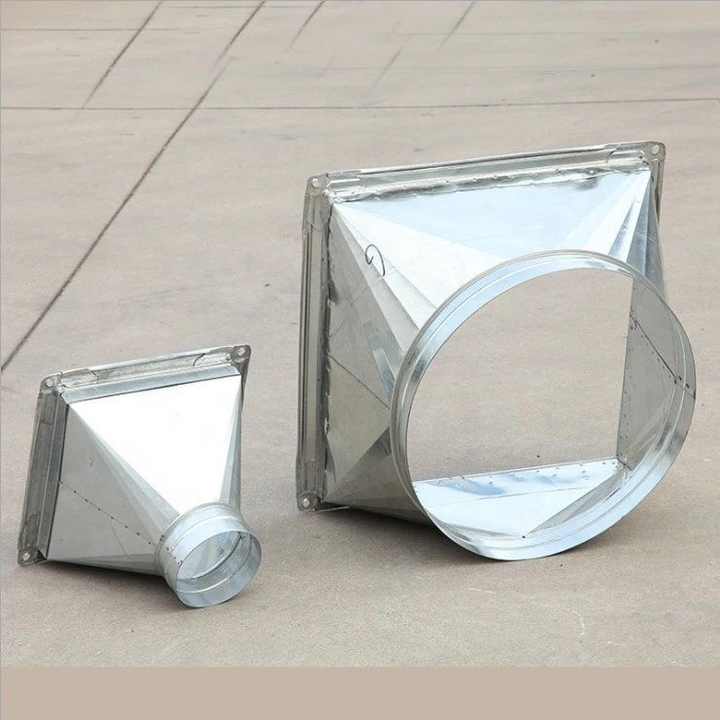 Square to Round Fittings for HVAC Systems - Durable & Efficient