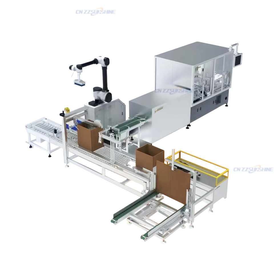 Automatic Robotic Stacking System With Column Type Rotary Arm for ...