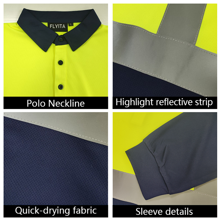 EN20471 Long Sleeve Custom Miner Construction Builder Reflective Safety ...