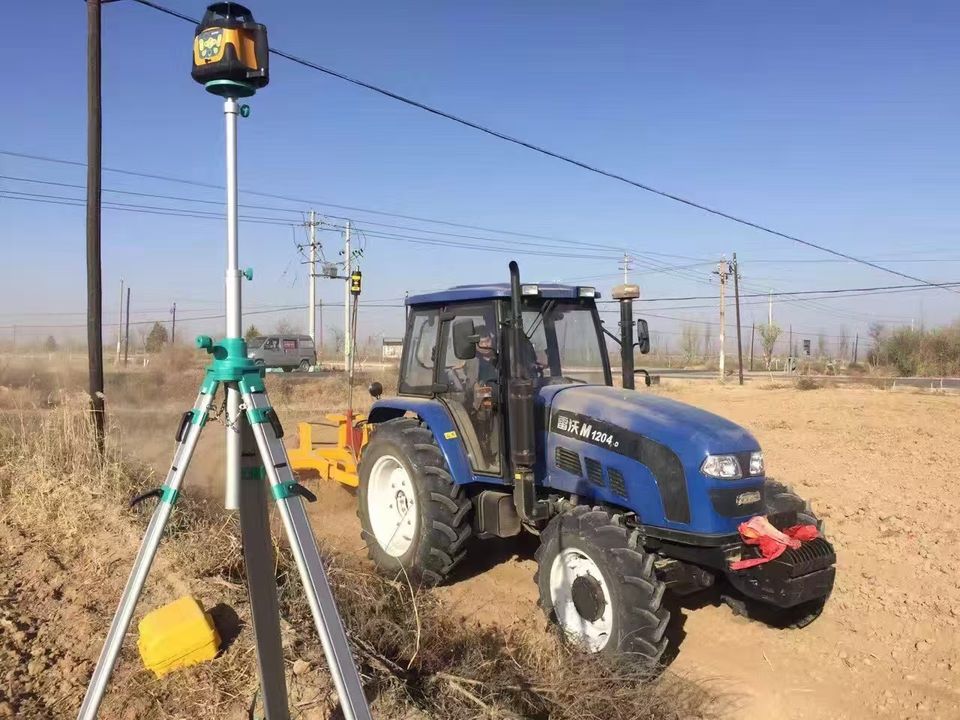 Professional Laser Land Leveling System Slope Radius One-year Warranty ...