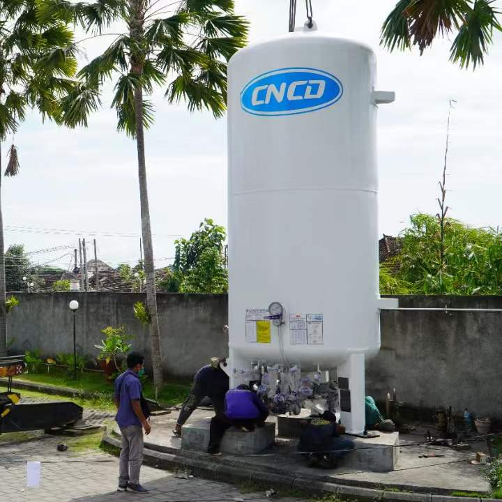 Tanque de nitrógeno líquido de alta presión de 10m3 para fabricantes de ...