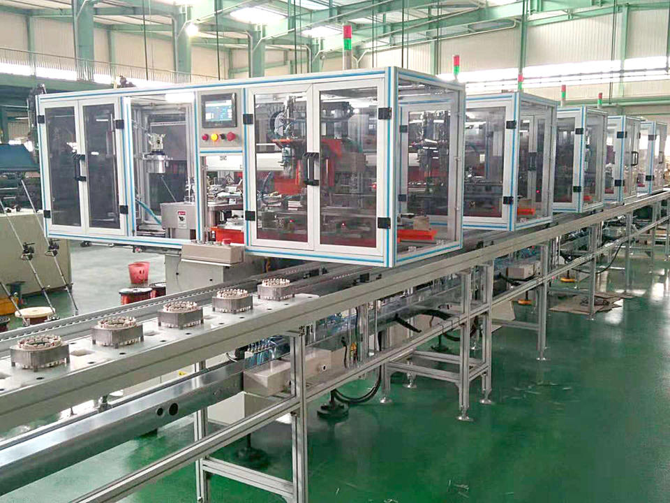 Automatic Production Line Bldc Stator Production Line Dc Motor ...