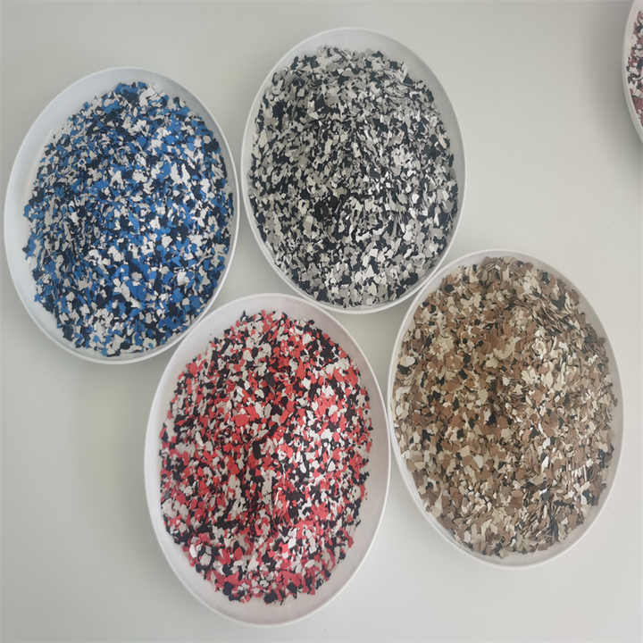 Mica Flake 1-7mm Floor painted rock sheet colored composite rock sheet ...
