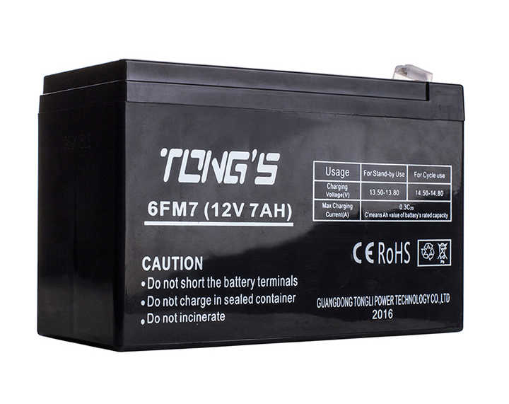 12V 7AH Sealed Lead Acid Battery - Reliable Energy Storage