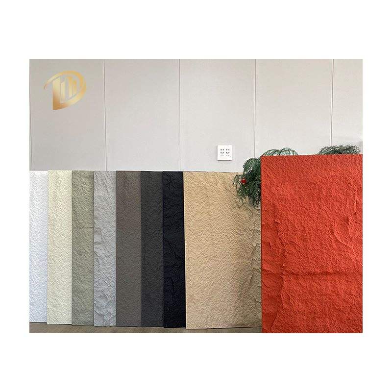 1200x600mm 20mm Thick PU Stone Panel Fireproof Waterproof Eco-Friendly ...