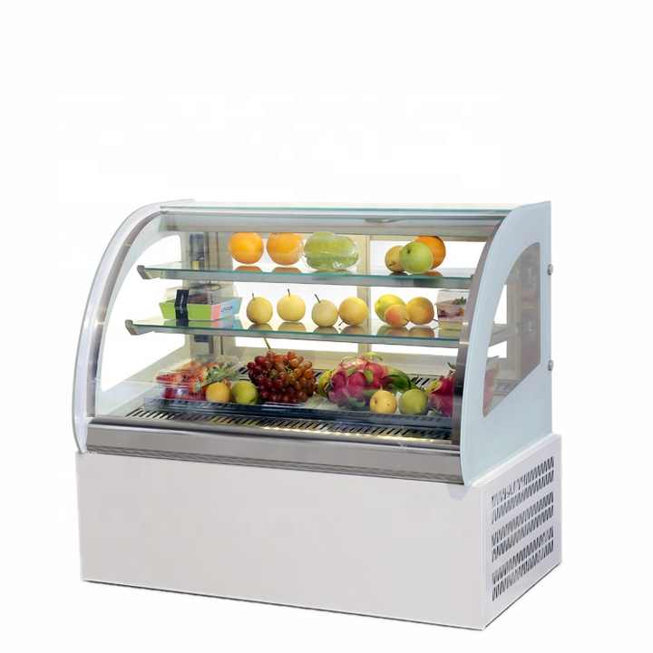 Small Counter Top Commercial Cake Display Refrigerator 220V Single ...