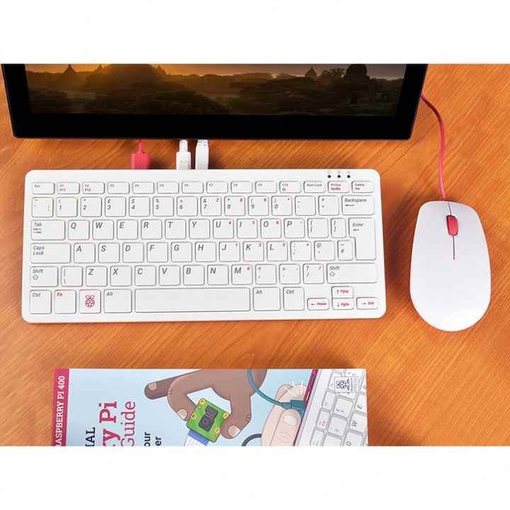 Raspberry Pi All-in-One Machine Pi400 - Dual Screen Portable Computer