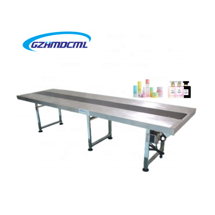 GZHMD Chain Plate Work Table Conveyor with Pack Out Shelves| Alibaba.com
