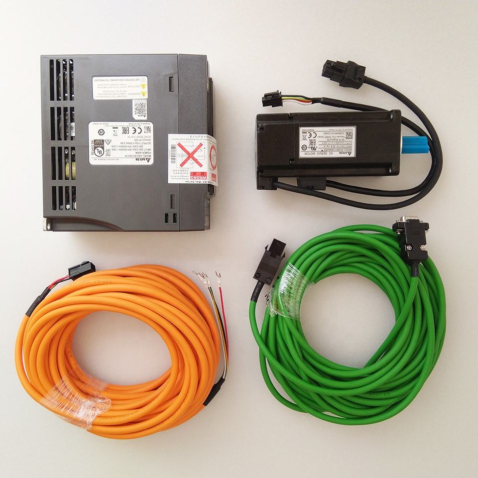 400W AC Servo Motor Drive with 12m Cable - DELTA ASD-B2-0421-B