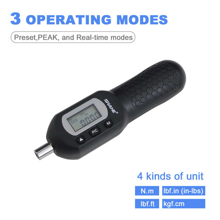 SHAHE Digital Torque Screwdriver - Precision for Bike Repair