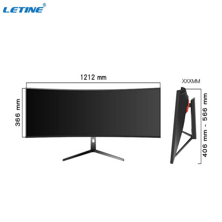 New Arrival High Resolution 5K Monitor 49 Inch Curved Gaming Monitor PC ...
