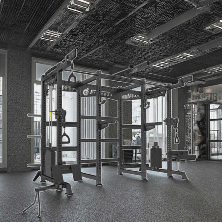 Pro Fitness Gym Equipment Gym Machine All in One Squat Power Rack Gym ...