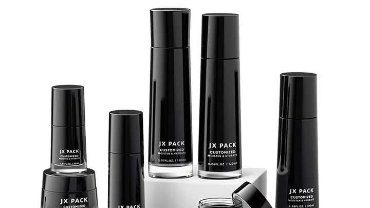 Luxury Black Cosmetic Packaging - Skincare Set 30-150ml