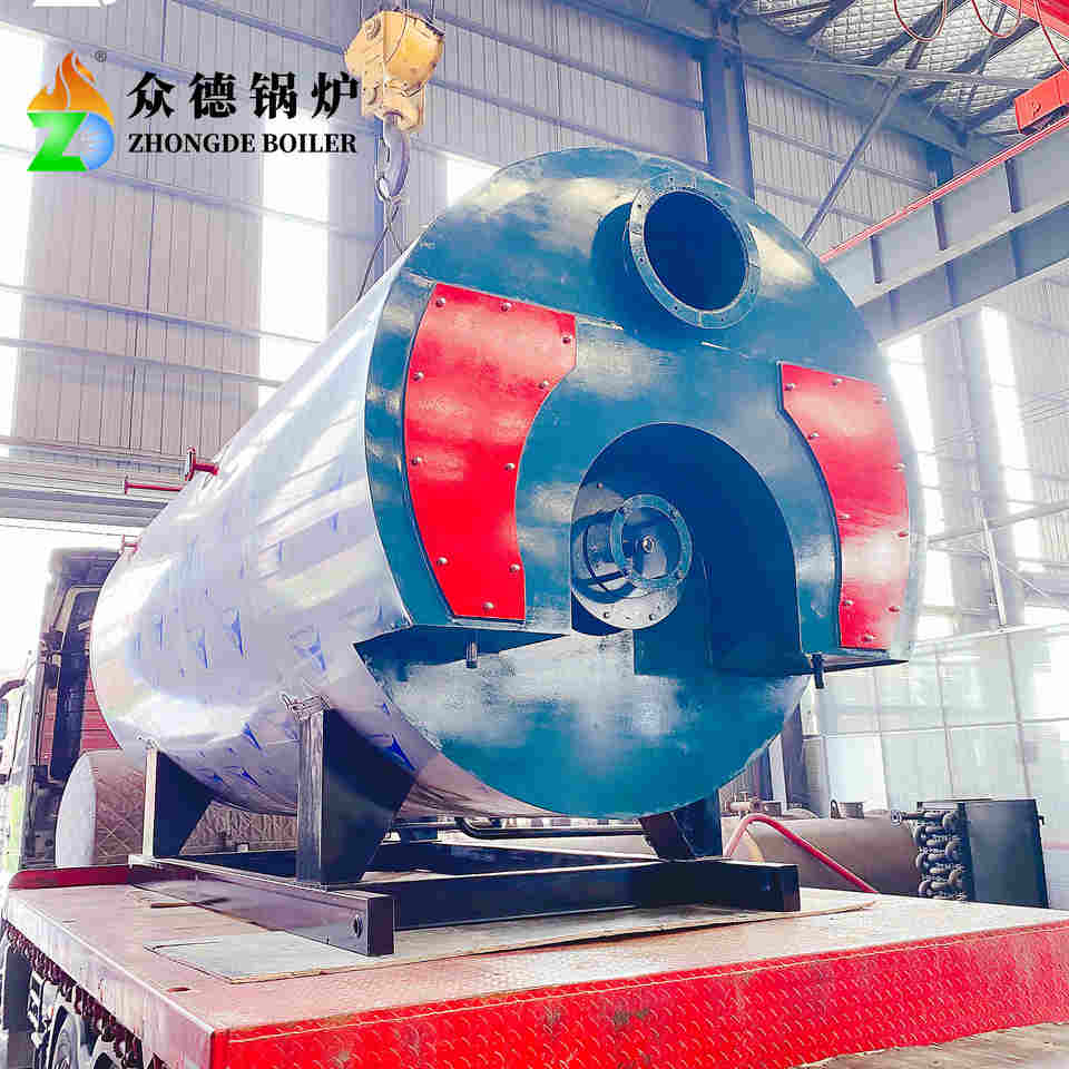 Zhongde WNS 1-20t/h Horizontal Steam Boiler Automatic Gas-Fired ...