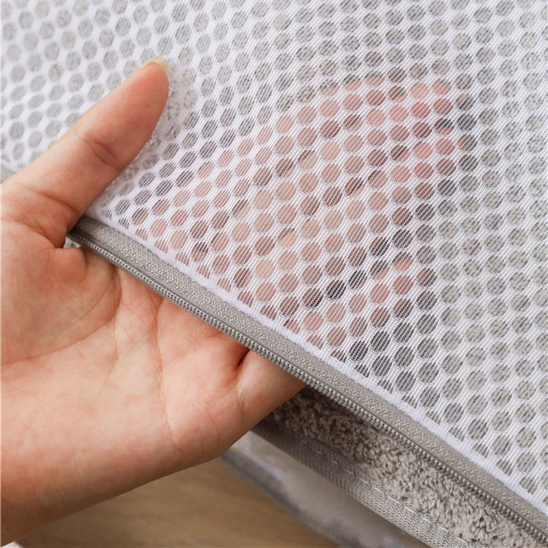 High Quality Custom Logo Mesh Laundry Bag Reusable Wash Bag Set for ...