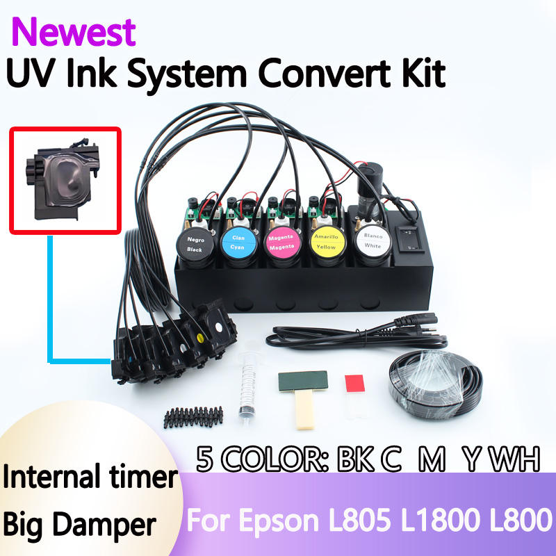 L1800 DTF UV Ink System - Efficient Ink Shake Timer Control