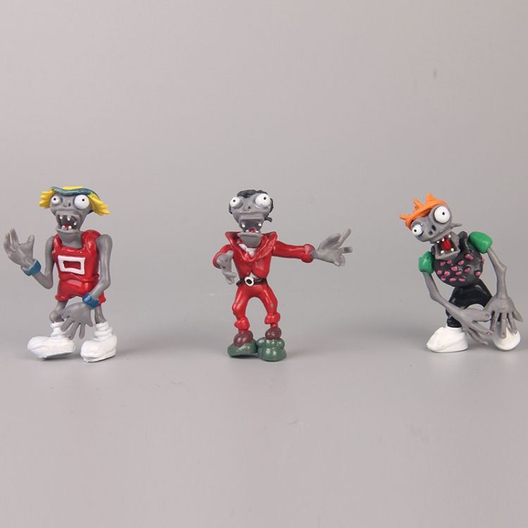 Plants Vs. Action 9pcs/set Zombies Figurine Doll PVZ Anime Figure Pvc ...