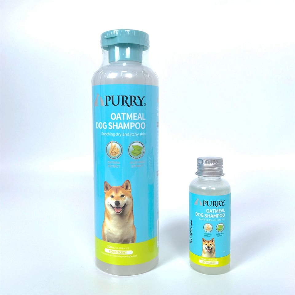 PURRY Oatmeal Dog Shampoo 300ML| Alibaba.com