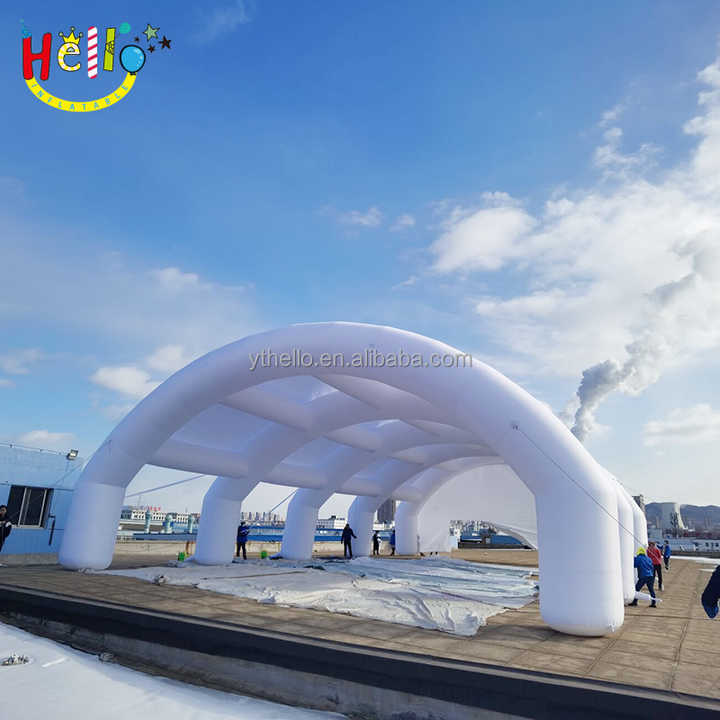Outdoor Giant Inflatable Arch Frame Tent Inflatable Paintball Tent ...