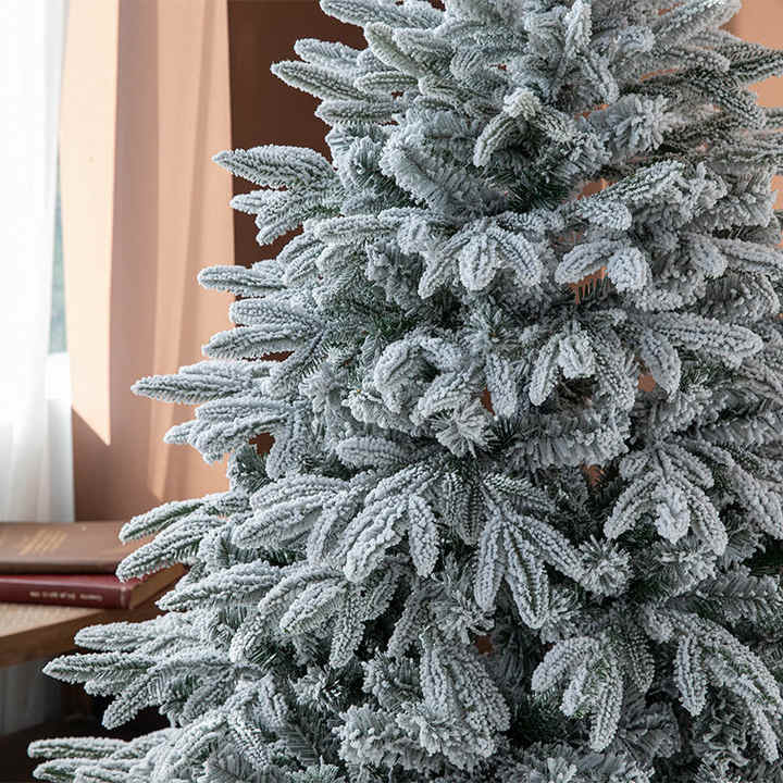 Snow Flocked Christmas Trees - Premium Artificial Options