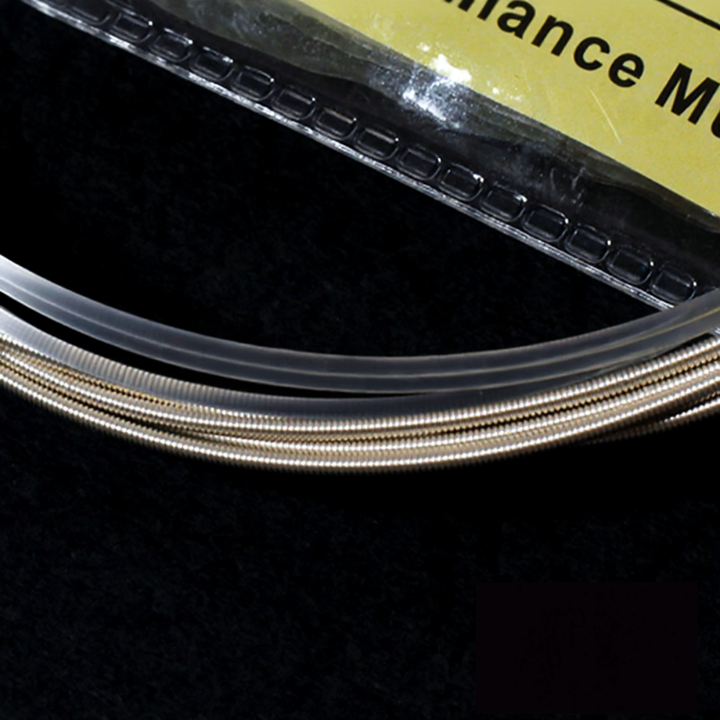 ALICE A106-H Classical Guitar String Clear Nylon Core with Silver-Plated Copper Alloy Wound ...