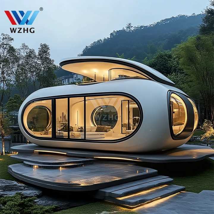 Apple Pod Home Capsule House - Modular Space Container