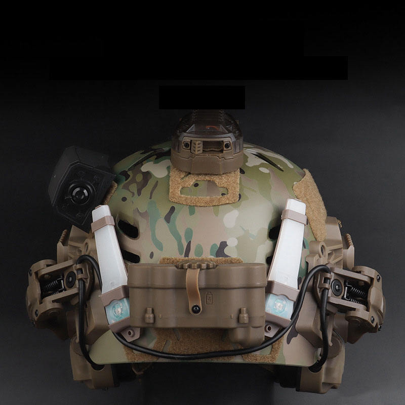 Fast Face Velcro Full Helmet Outdoor Sports Lightweight Head Protection ...