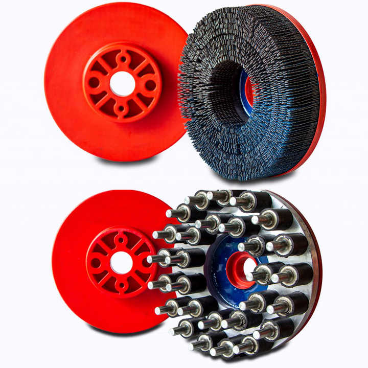 Industrial Slag Hammer Disc Brush for Metal Deburring