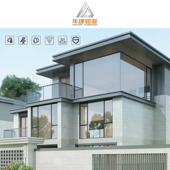 Soundproof Modern House New Design Aluminum Window Price Philippines